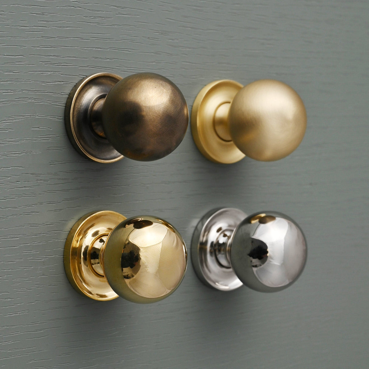 Classic Round Cupboard Knob | Brass | Yester Home