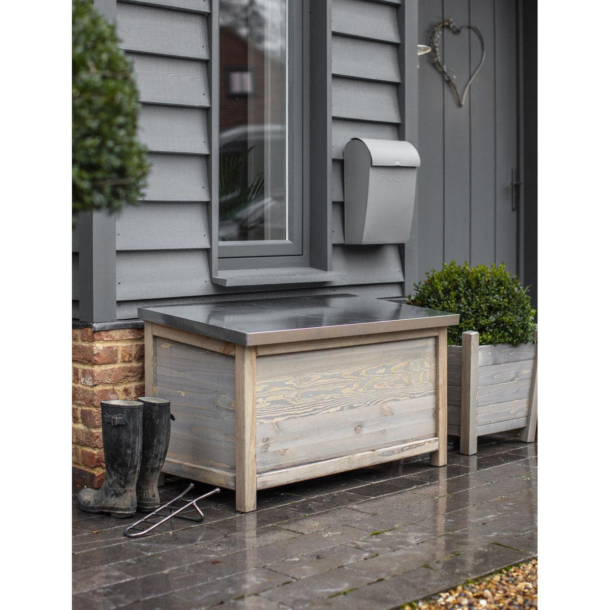 Aldsworth Outdoor Storage Box, Large - Spruce | Yester Home