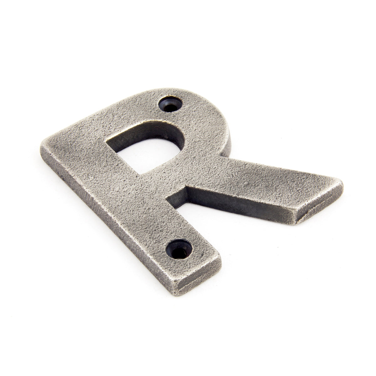 Antique Pewter Letter R | From The Anvil | Yester Home