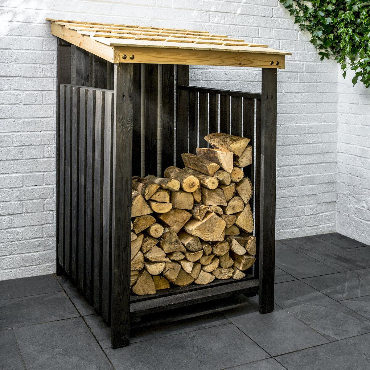 Chelwood Modular Wooden Log Store | Yester Home