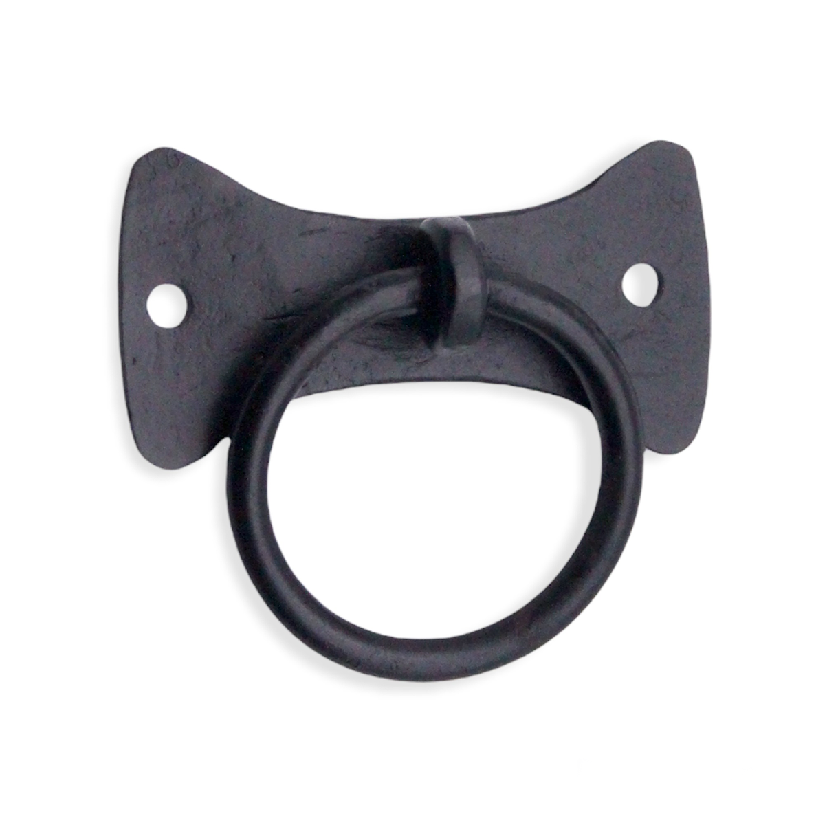 Flamingo Ring Drop Pull Matt Black | Yester Home