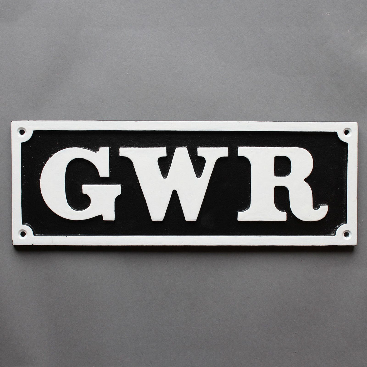 GWR Railway Sign | Yester Home