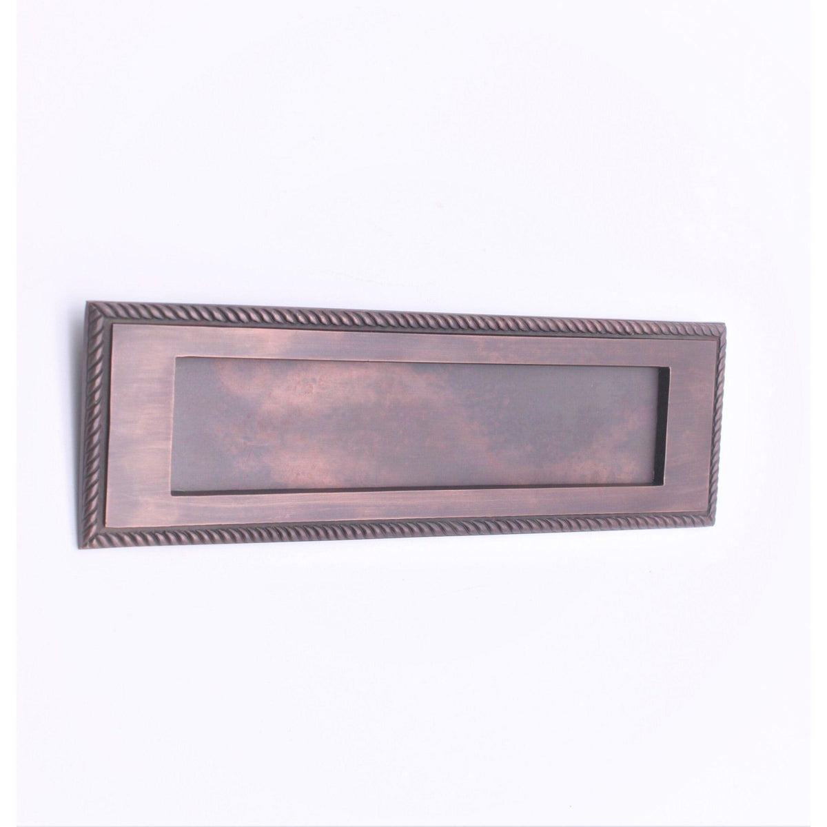 Georgian Letter Plate 250mm Aged Bronze | Yester Home