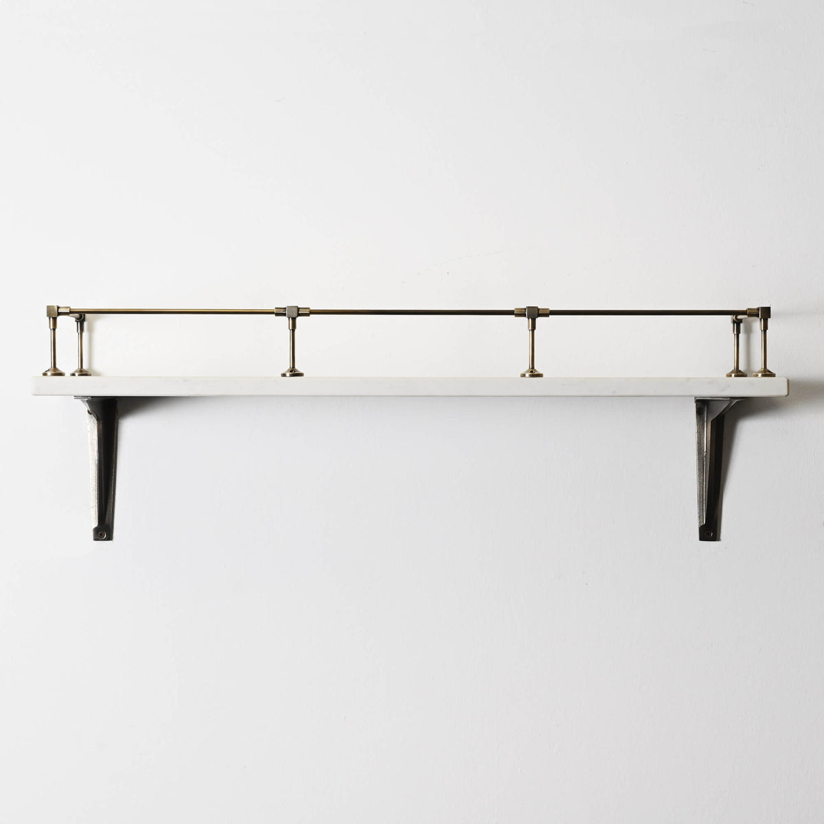 Heritage Gallery Shelf Rail | Aged Brass | Yester Home