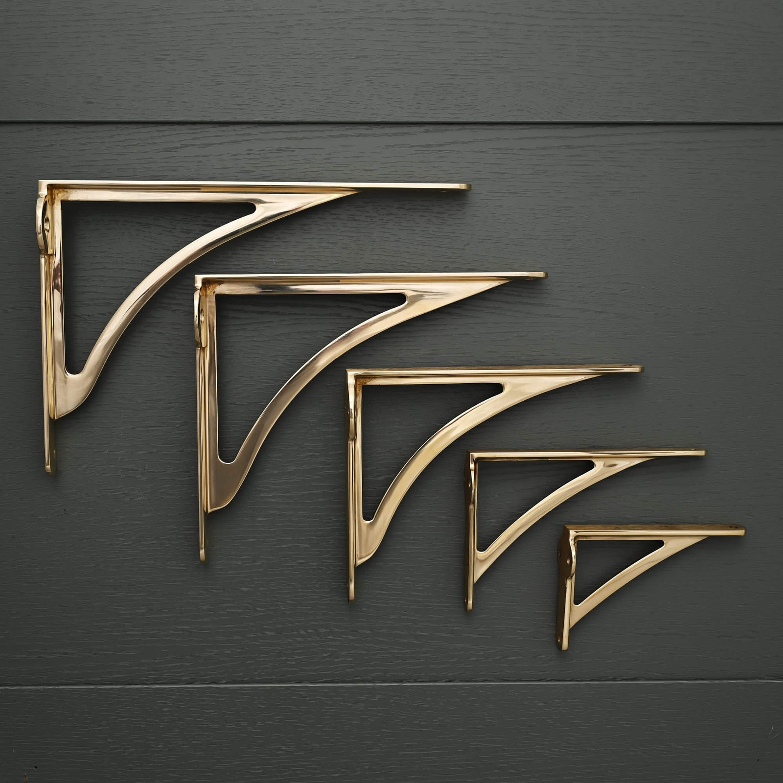Brass Gallery Rails | Quality Kitchen Gallery Shelf Rails – Yester Home