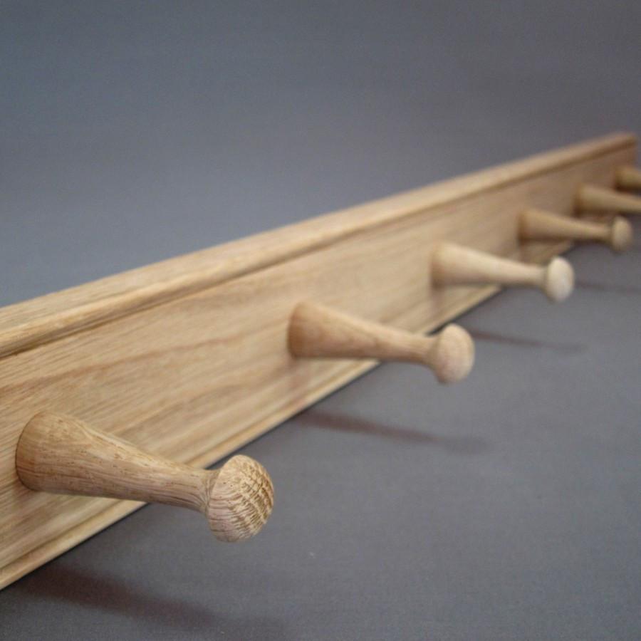 Shaker Style Oak Coat Pegs Oak Shaker Peg Rail Yester Home