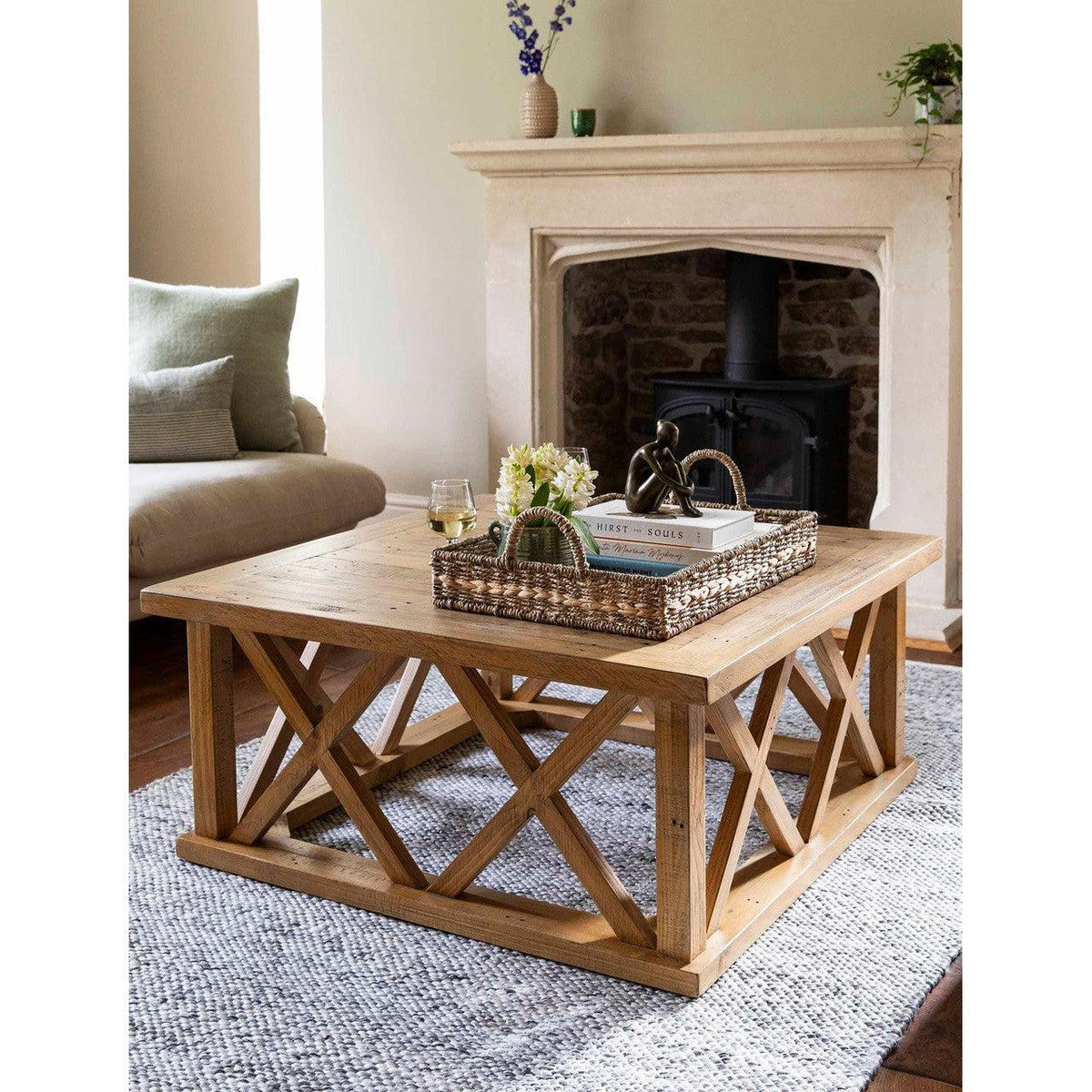Oxhill Coffee Table | Square | Natural | Yester Home