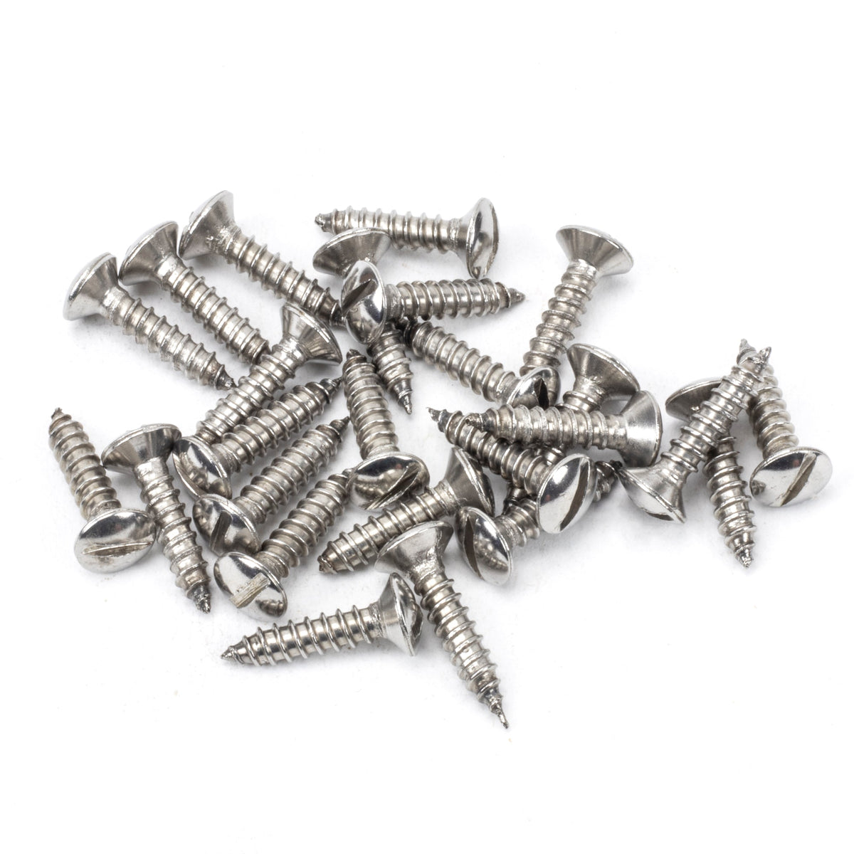 Stainless Steel 8x¾" Countersunk Raised Head Screws (25) | From The ...