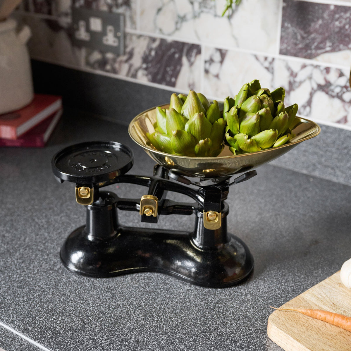 Traditional Robert Welch Cast Iron Kitchen Scale Set | 9 Colours ...