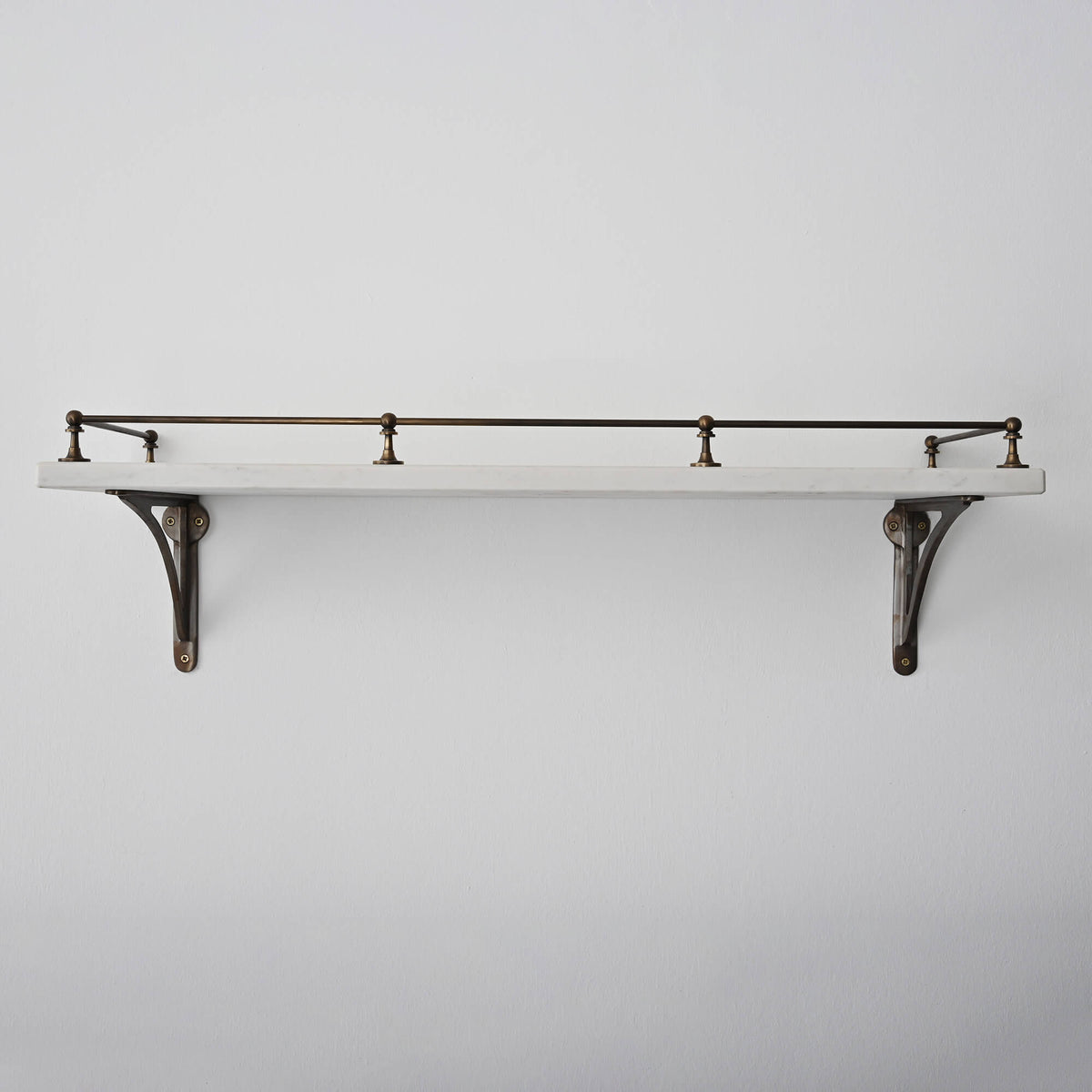 Victorian Gallery Shelf Rail | Aged Brass | Yester Home