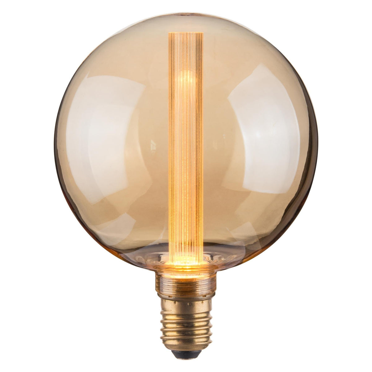 Vintlux E27 Dimmable LED Filament Lamp 2.3W G125 120lm 2200K Rainn ...